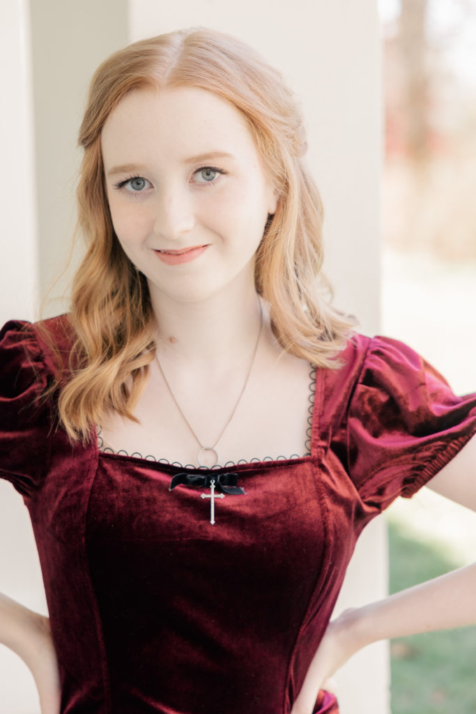 Newfields Senior Photography Session | Emma